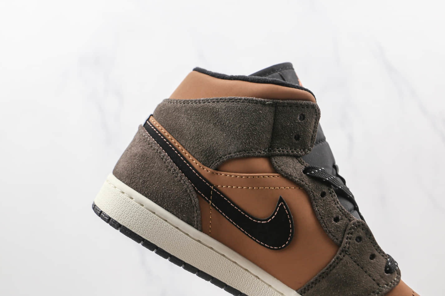Air Jordan 1 Mid SE 'Dark Chocolate' DC7294-200 - Premium Style for ...