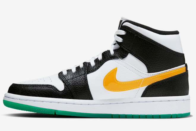 Air Jordan 1 Mid 'Alternate Swoosh' BQ6472-063 - Premium Sneakers with ...