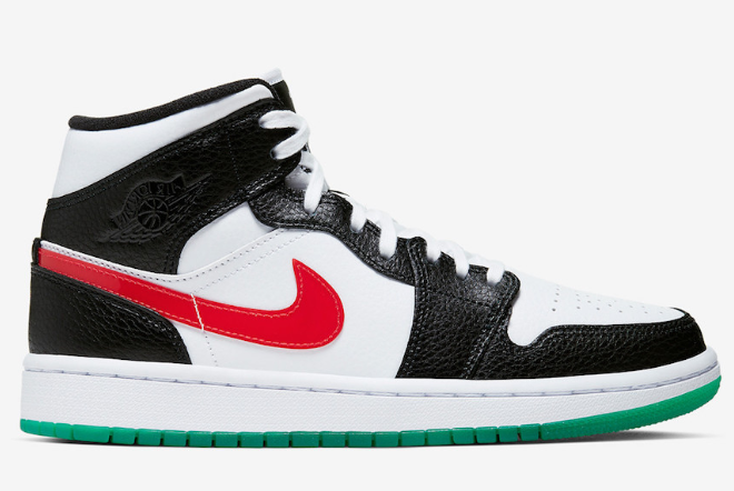 Air Jordan 1 Mid 'Alternate Swoosh' BQ6472-063 - Premium Sneakers with ...