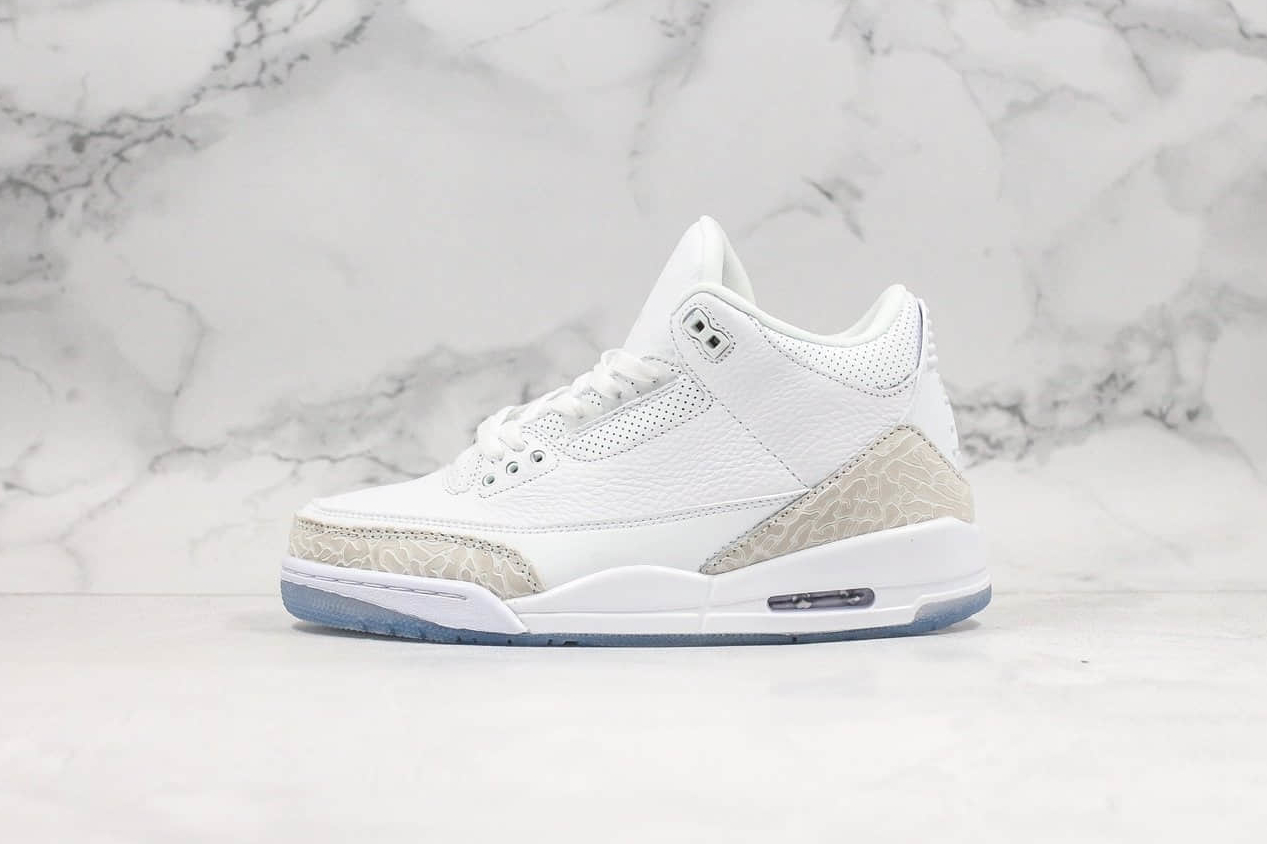 Air Jordan 3 Retro 'Triple White' 136064-111 | Classic Style & Clean Look