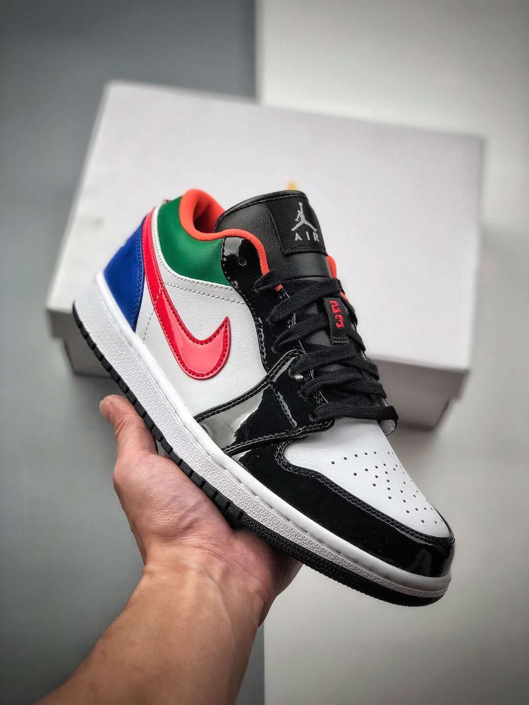 Air Jordan 1 Low CZ4776-101 | Multi-Color Retro Sneakers